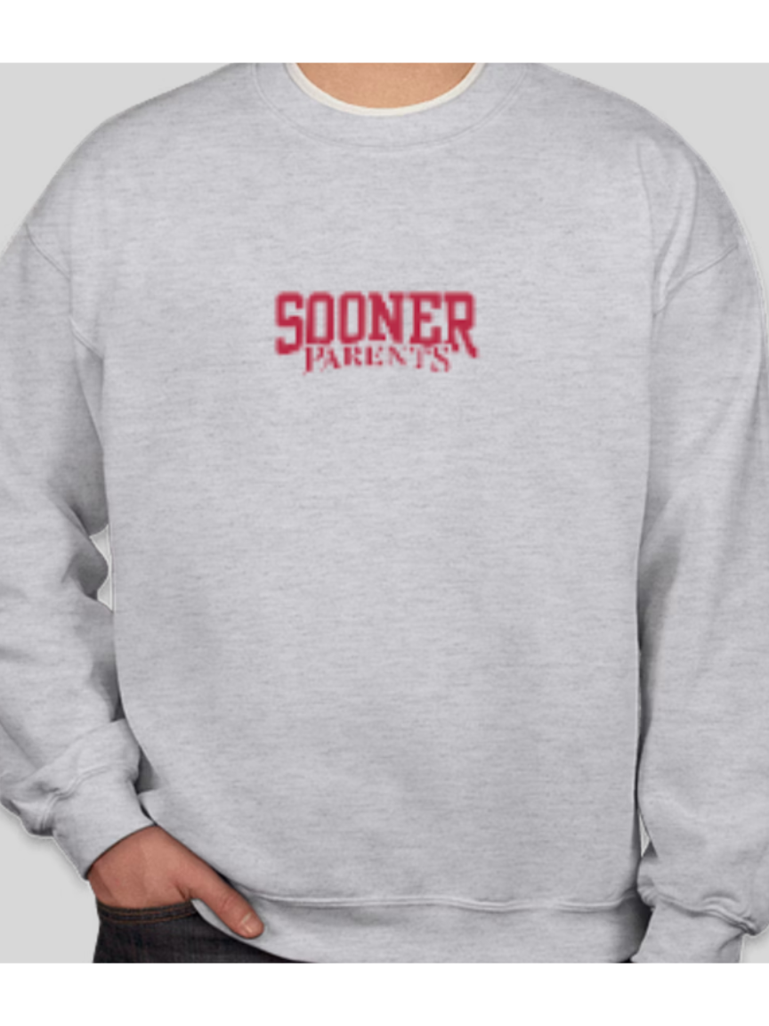 Embroidered Sooner Parents Sweatshirt
